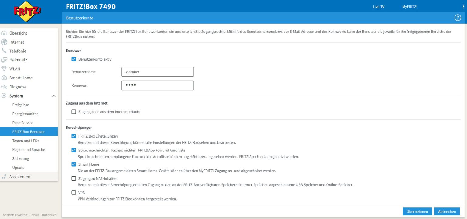 Anwesenheit mit FritzBox und ioBroker auf Raspberry Pi - DomBlox